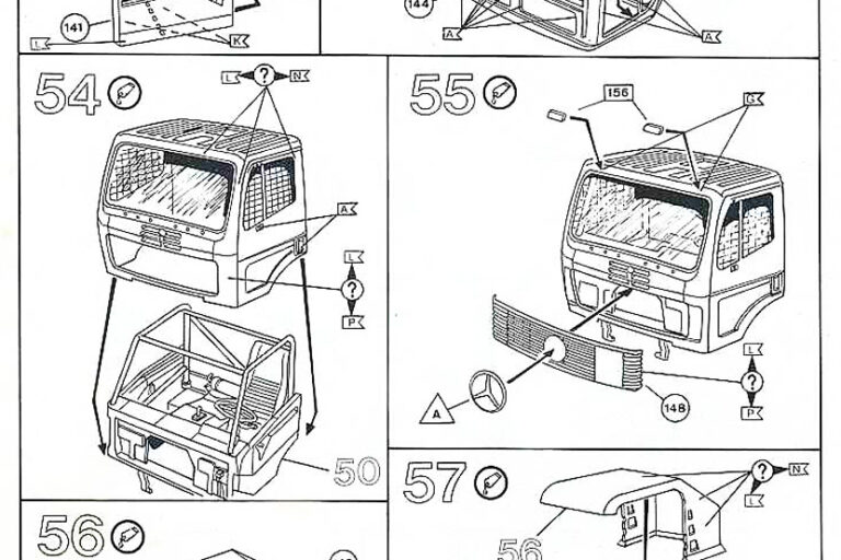Revell Renntruck Mercedes 1450 LS 7536 Baubericht - modellbautest.de