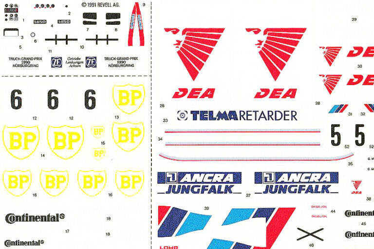 Revell Renntruck Mercedes 1450 LS 7536 Baubericht - modellbautest.de